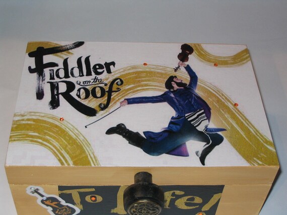 Fiddler on the Roof the Musical Broadway Decoupage Wooden | Etsy