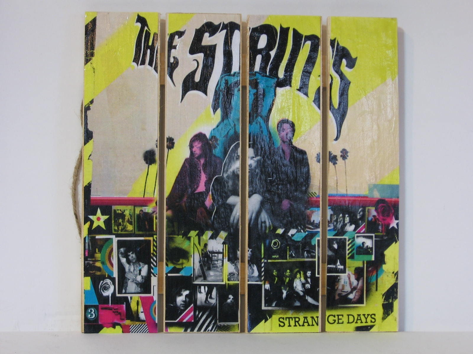 THE STRUTS Strange Days Album Cover Decoupage Wooden Wall Hanging Mini Pallet Frame - Etsy