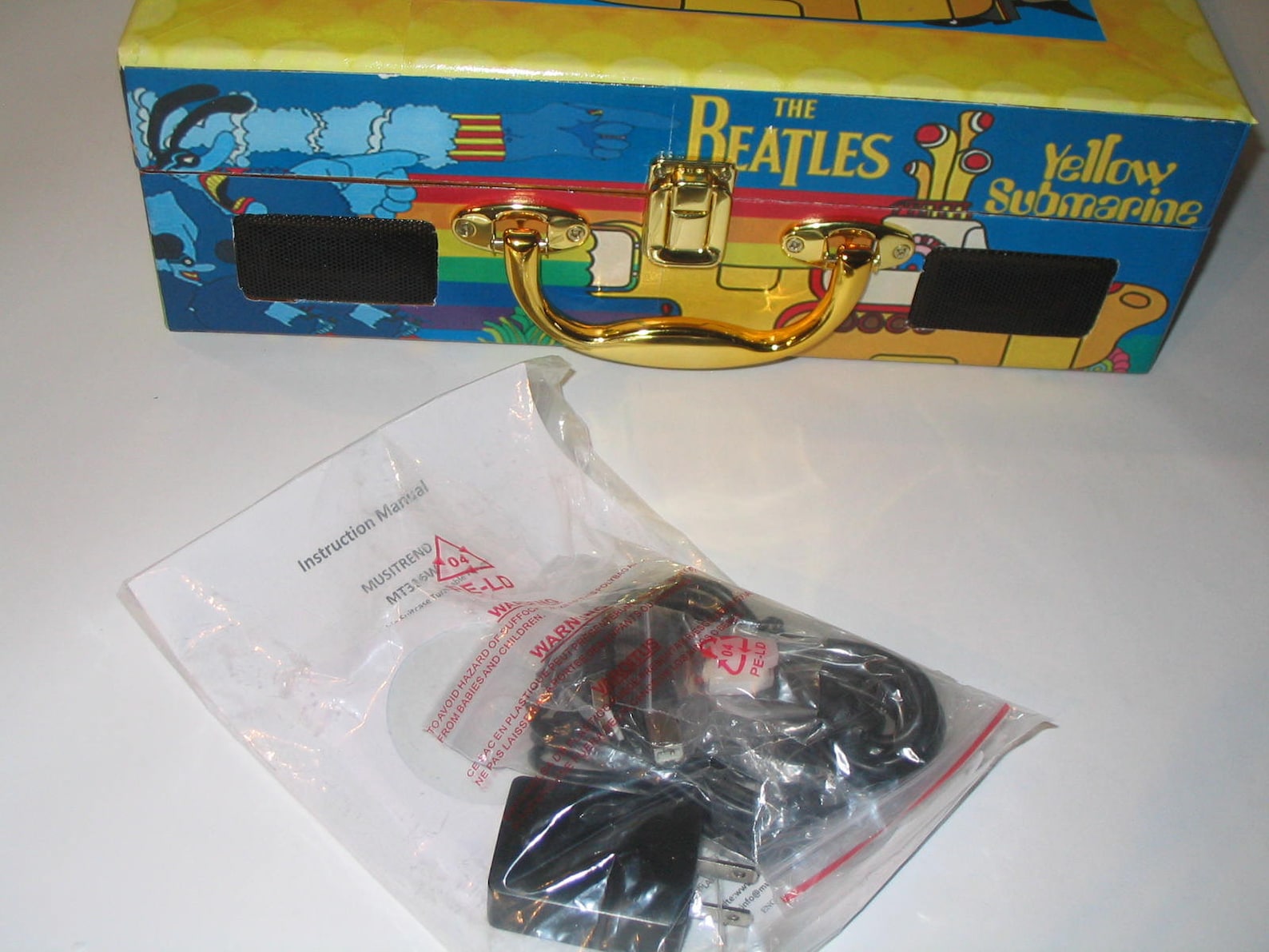 The Beatles Yellow Submarine CUSTOM RECORD PLAYER Turntable - Etsy