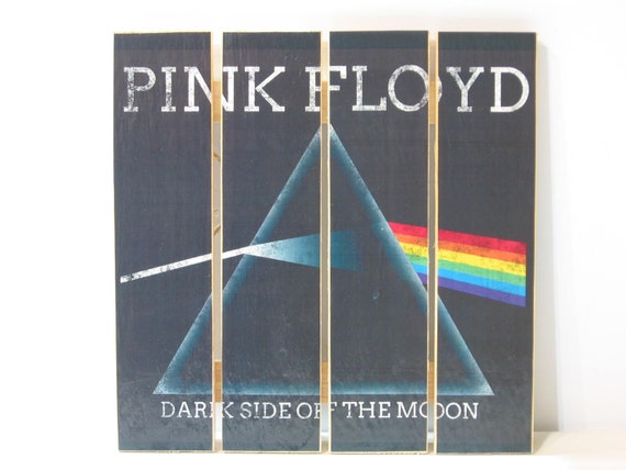Pink Floyd Dark Side of the Moon Album Cover Decoupage Wooden - Etsy