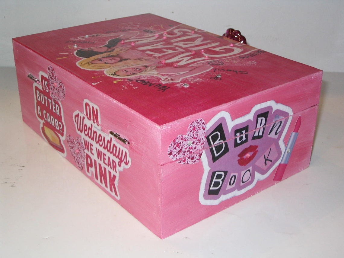 Mean Girls the Musical Broadway Decoupage Wooden Storage Jewelry Box - Etsy