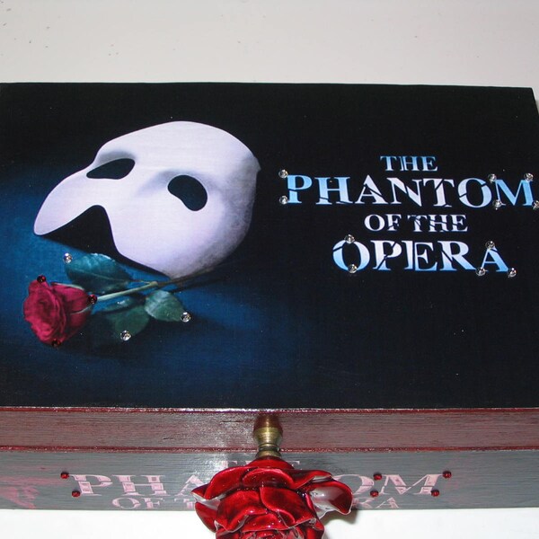 The Phantom of the Opera Music Box - Etsy