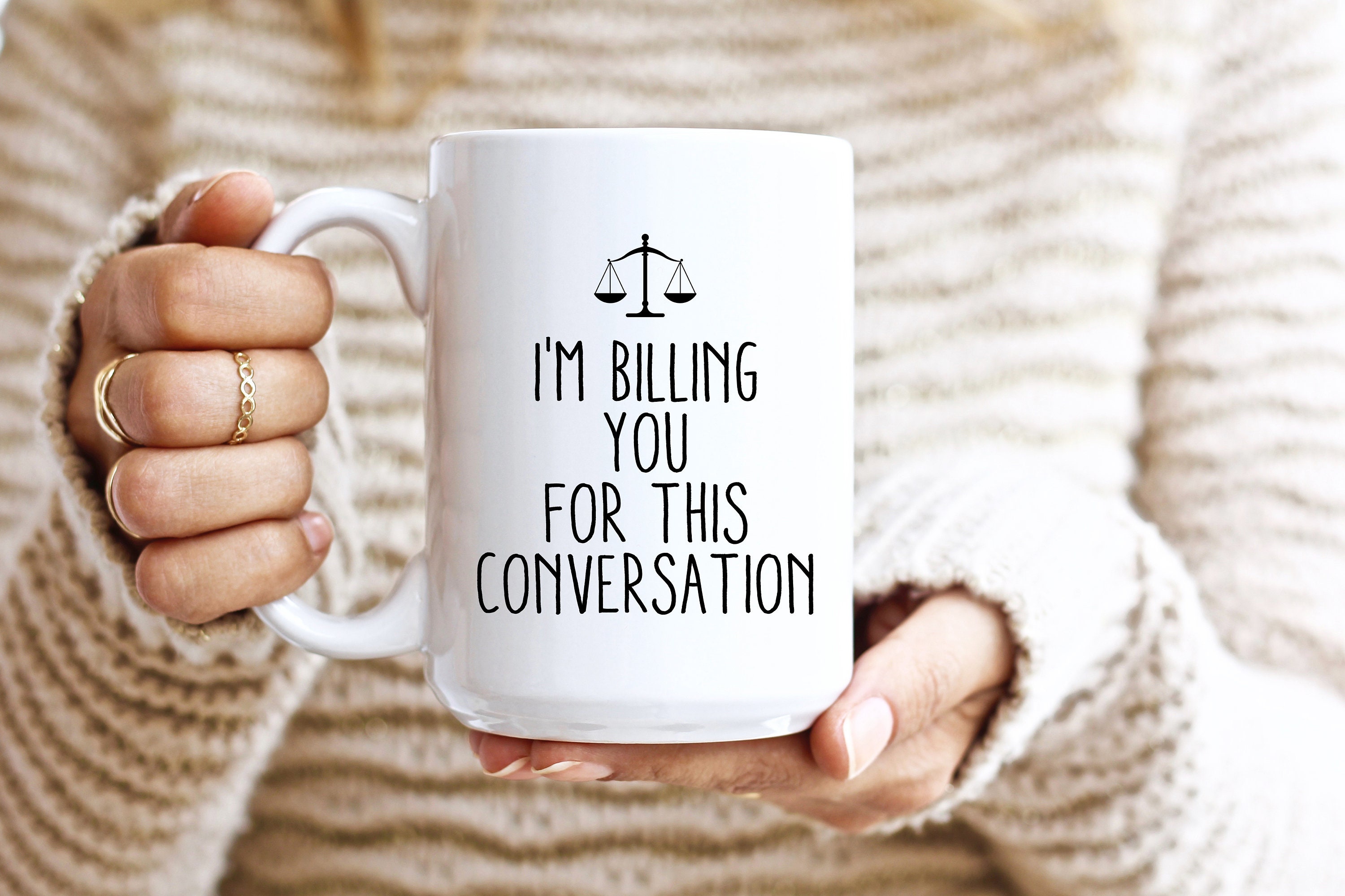 Funny Lawyer Mug, Funny Attorney Gift Mug, I'm Billing You for This ...