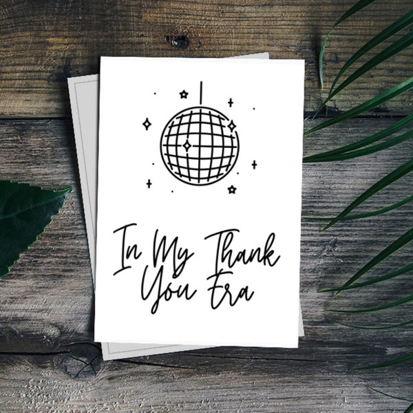 Taylor Thank You Cards - Etsy