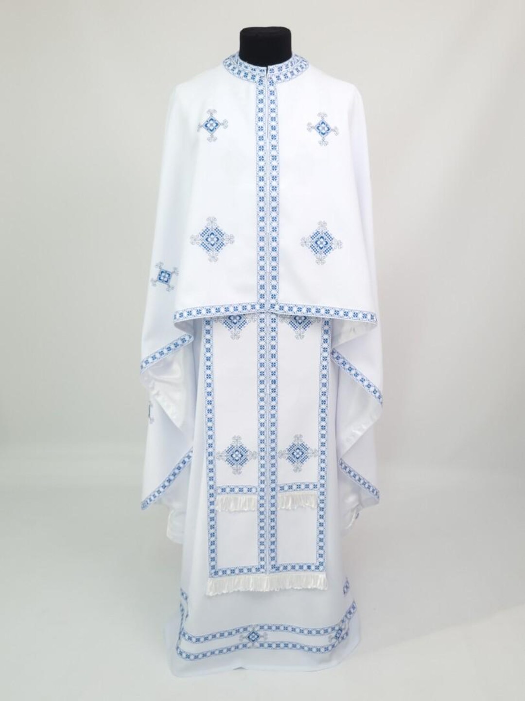 Priest Vestment Set, Greek Embroidered Vestment, Felon Embroidered ...