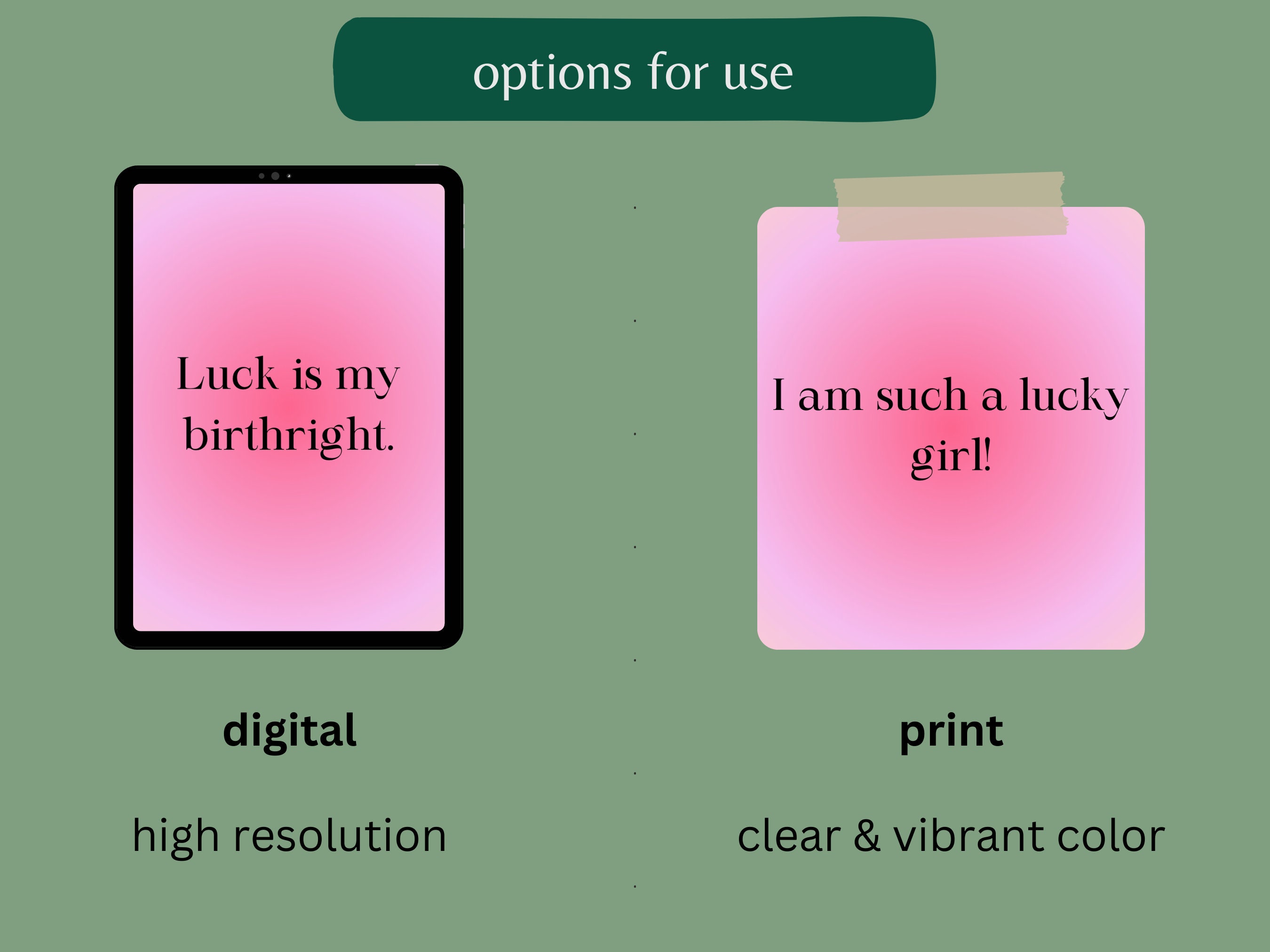 Lucky Girl Syndrome Affirmations 50 Positive Affirmation Cards