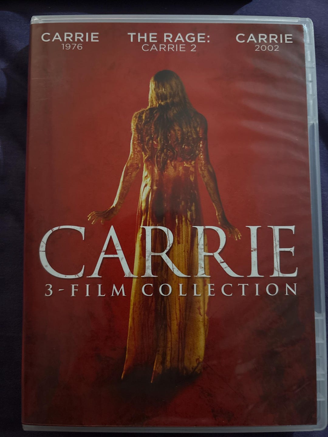 Carrie 1, 2, & 3 Dvd Stephen King Horror Collection Movies - Etsy