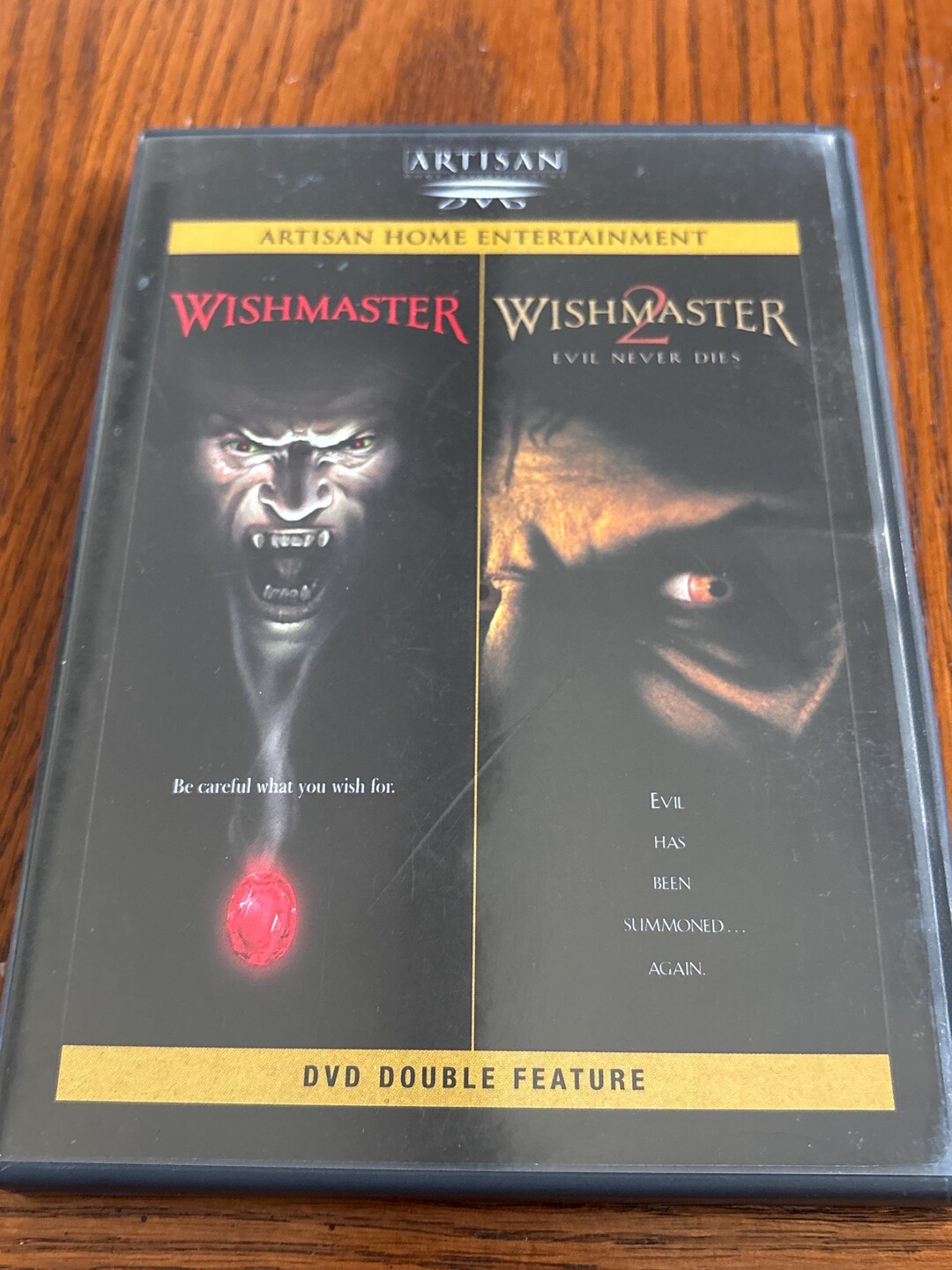 Wishmaster 1 and 2 Double Feature Dvd Horror Movies - Etsy