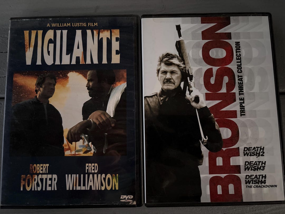 Vigilante, Maniac, Maniac Cop, and Deathwish 2,3,4! 6 Cult Classic ...