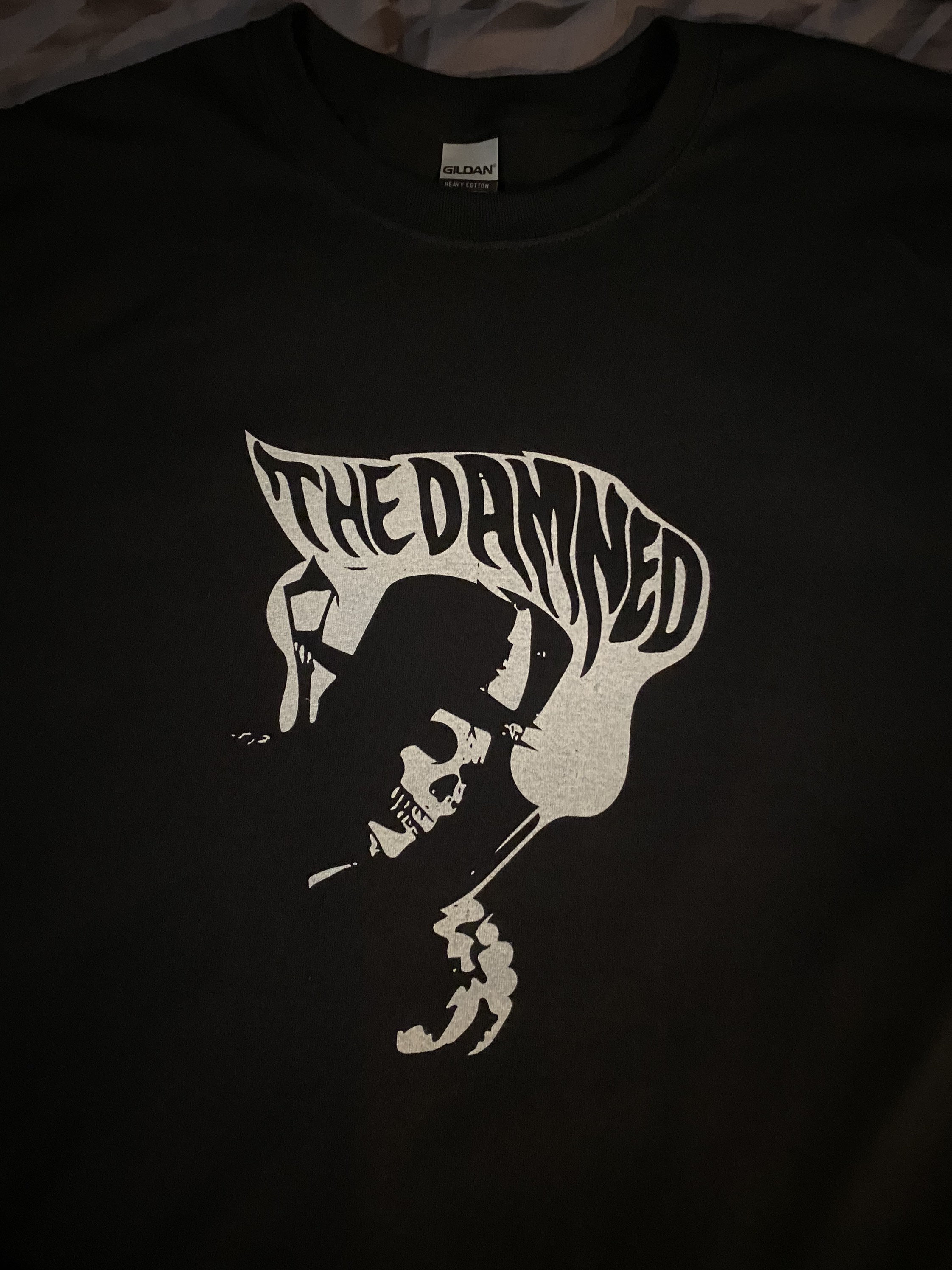 The Damned T-shirt Rare Goth Punk Artwork Available in Mens | Etsy