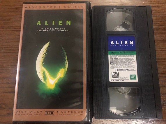 Alien VHS Widescreen | Etsy