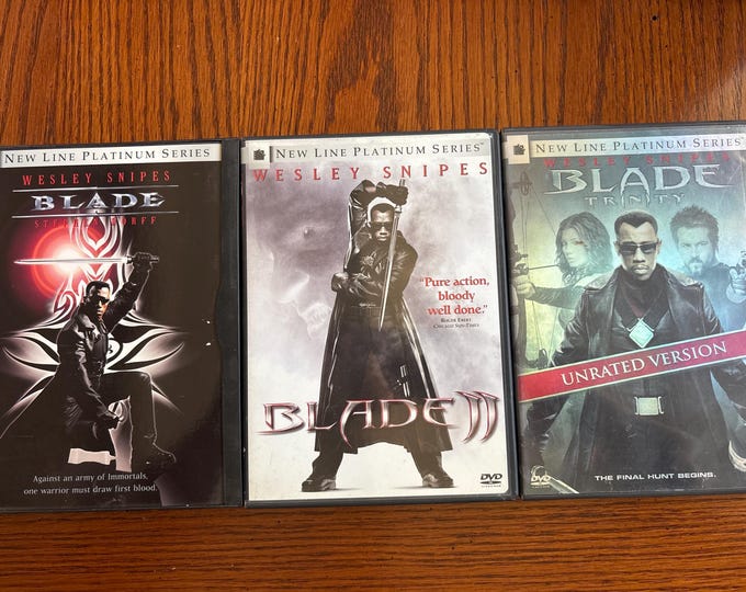 Blade 3 Movie Dvd Collection - Etsy