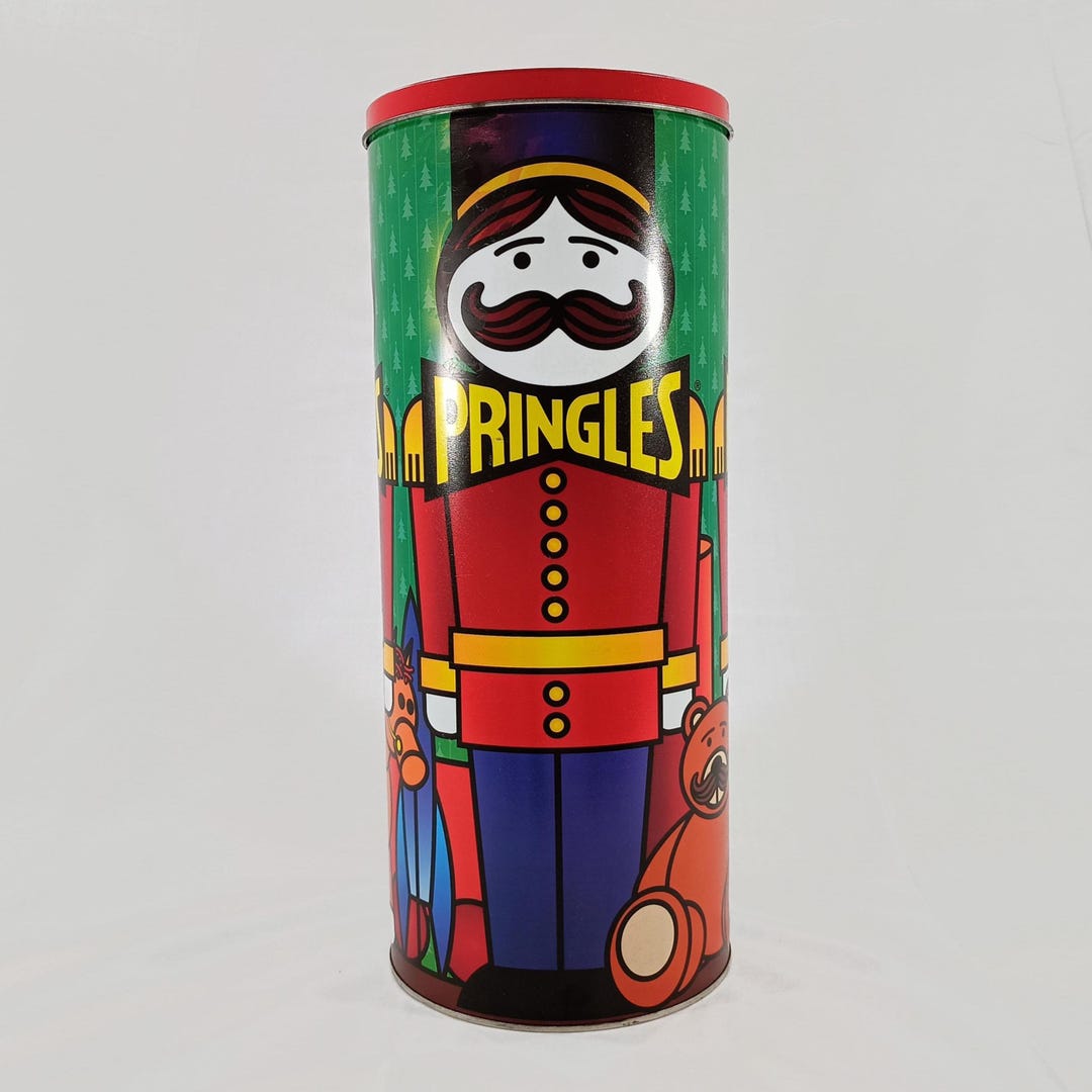 Tin: Giant Nutcracker PRINGLES® Potato Chips–supersize 16" Tall ...