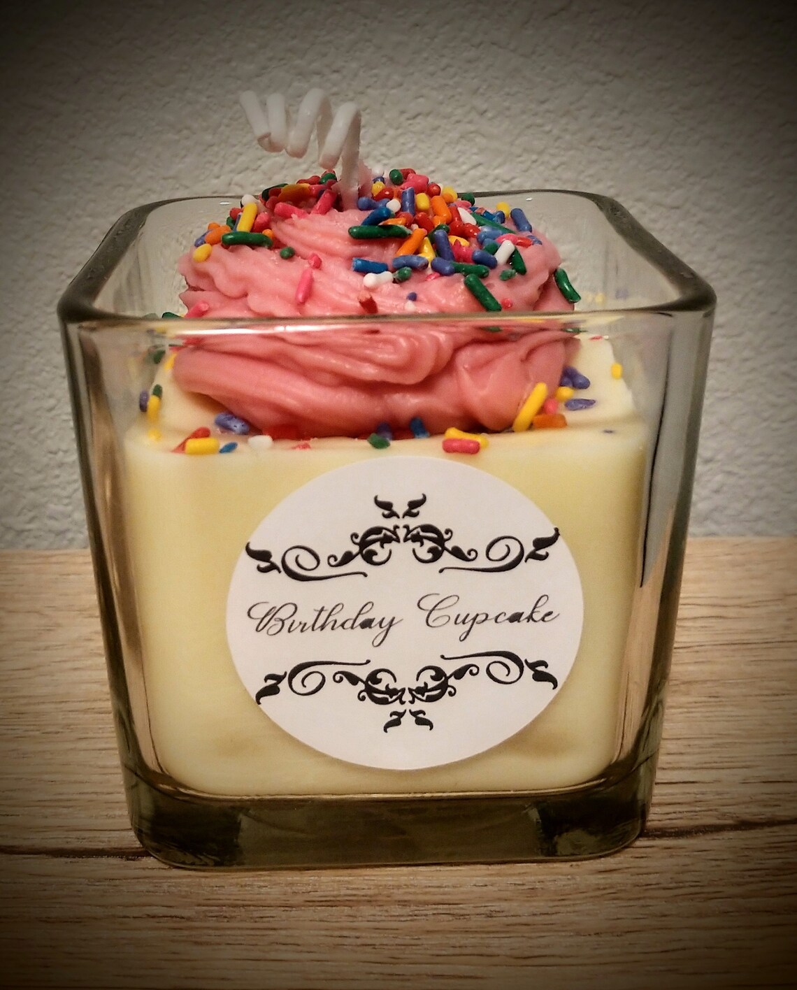 Vela de pastel de cumpleaños | Etsy