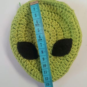 Alien Crochet Coin Purse (with Zip) - Handmade - Etsy