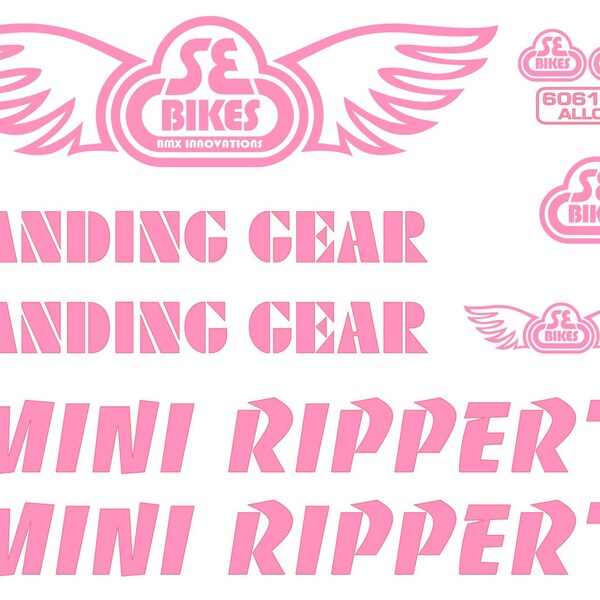 Se Bikes Landing Gear Sticker - Etsy