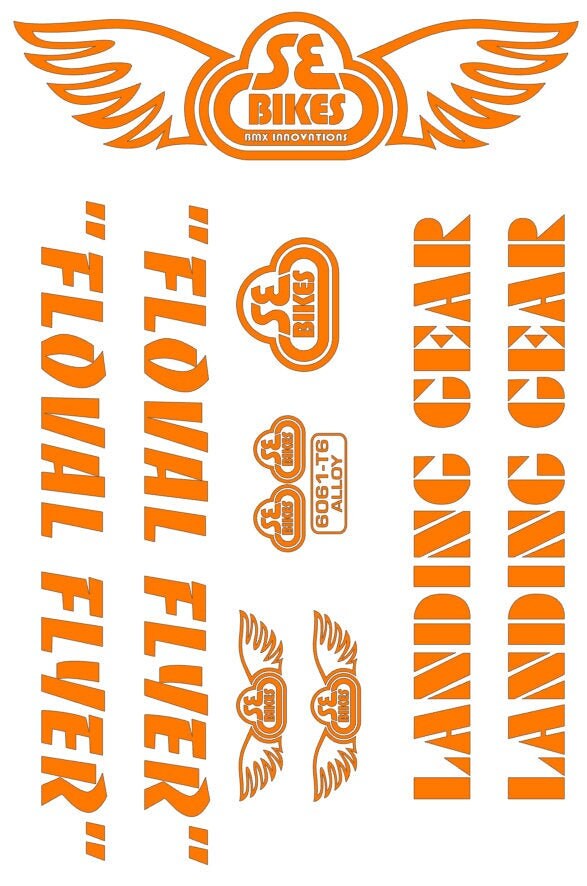 SE Racing Floval Flyer decal kit for 24 with Landing | Etsy