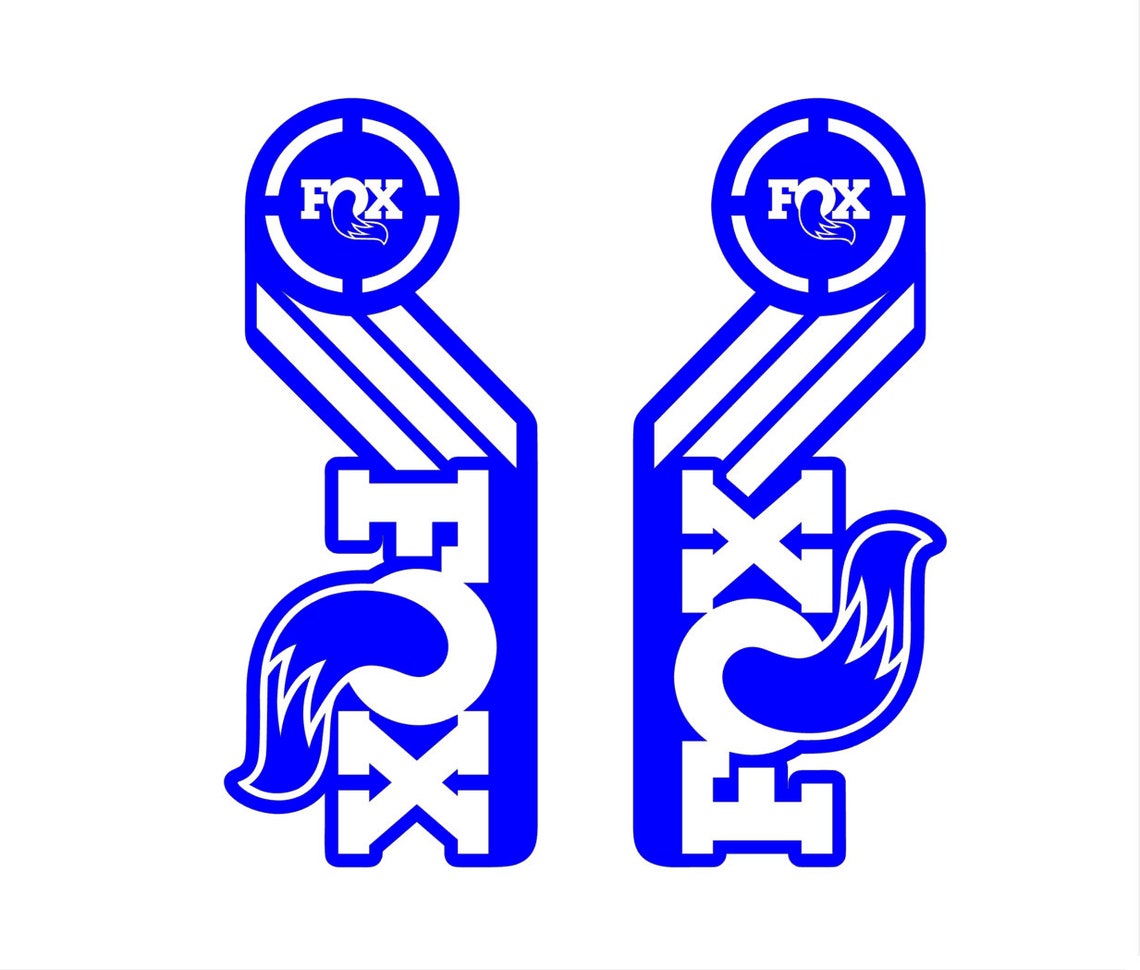 Fox Retro Style Fork Decal for 32-34-36-38 Mountain Bike | Etsy