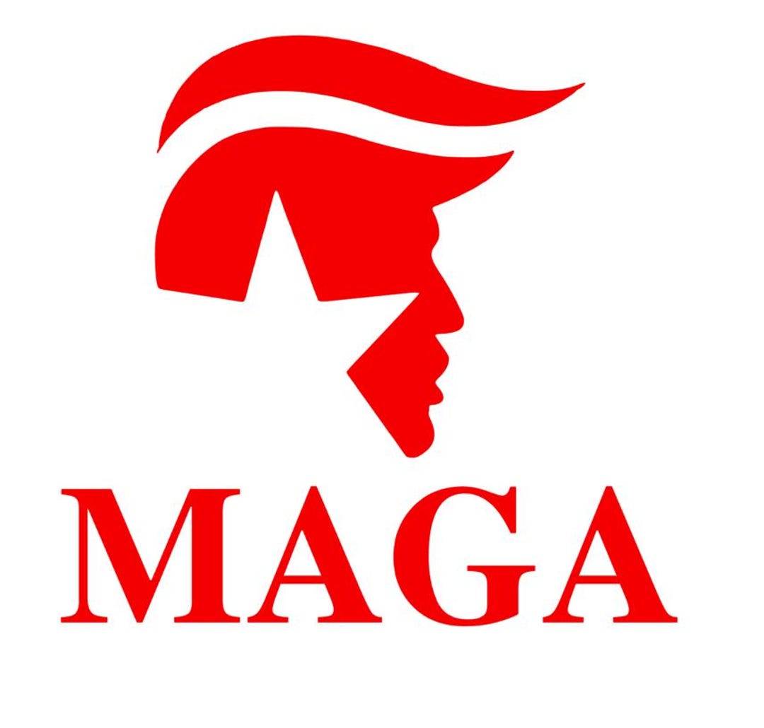 Donald Trump President MAGA Logo Vinyl Window Decal Sticker Pick Your ...