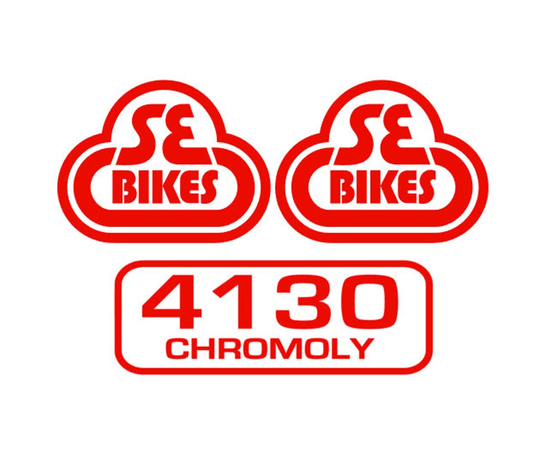 SE Racing Small 4130 Chromoly Seat Tube Decal on SE Racing Bikes ...