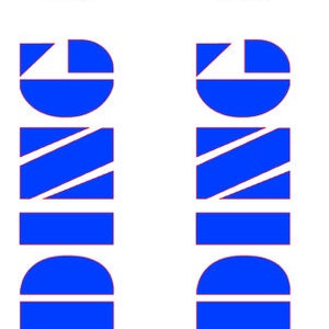 SE Racing Landing Gear-standing Gear Decal Kit for 20" Ripper Quadangle ...