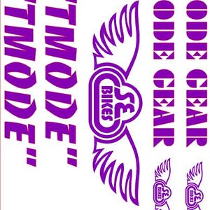 SE Racing Beast Mode Decal Kit: Marshawn Lynch BMX, Oracle Vinyl - Etsy