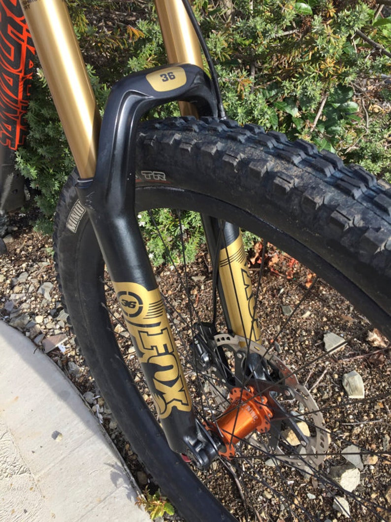 Fox Factory Style Fork Decal for 36 Mountain Bike Suspension | Etsy