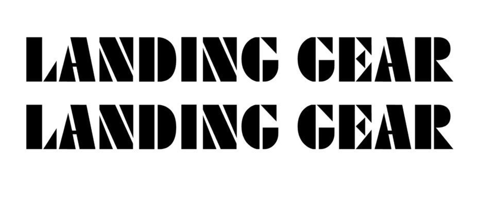 SE Racing Landing Gear decal kit for Big Ripper with Landing | Etsy