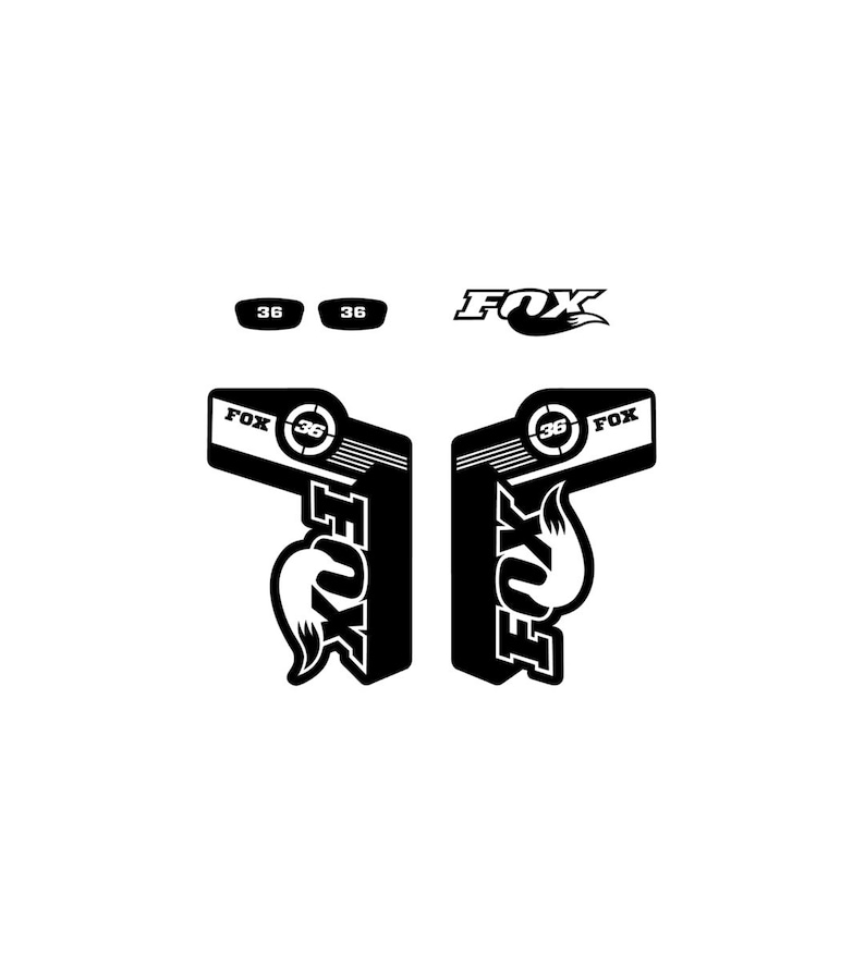 Fox Factory Style Fork Decal for 36 Mountain Bike Suspension - Etsy
