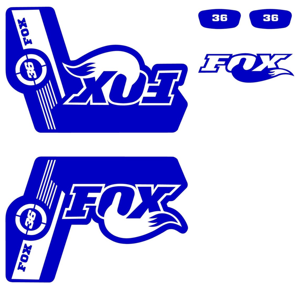 Fox Factory Style Fork Decal for 36 Mountain Bike Suspension | Etsy