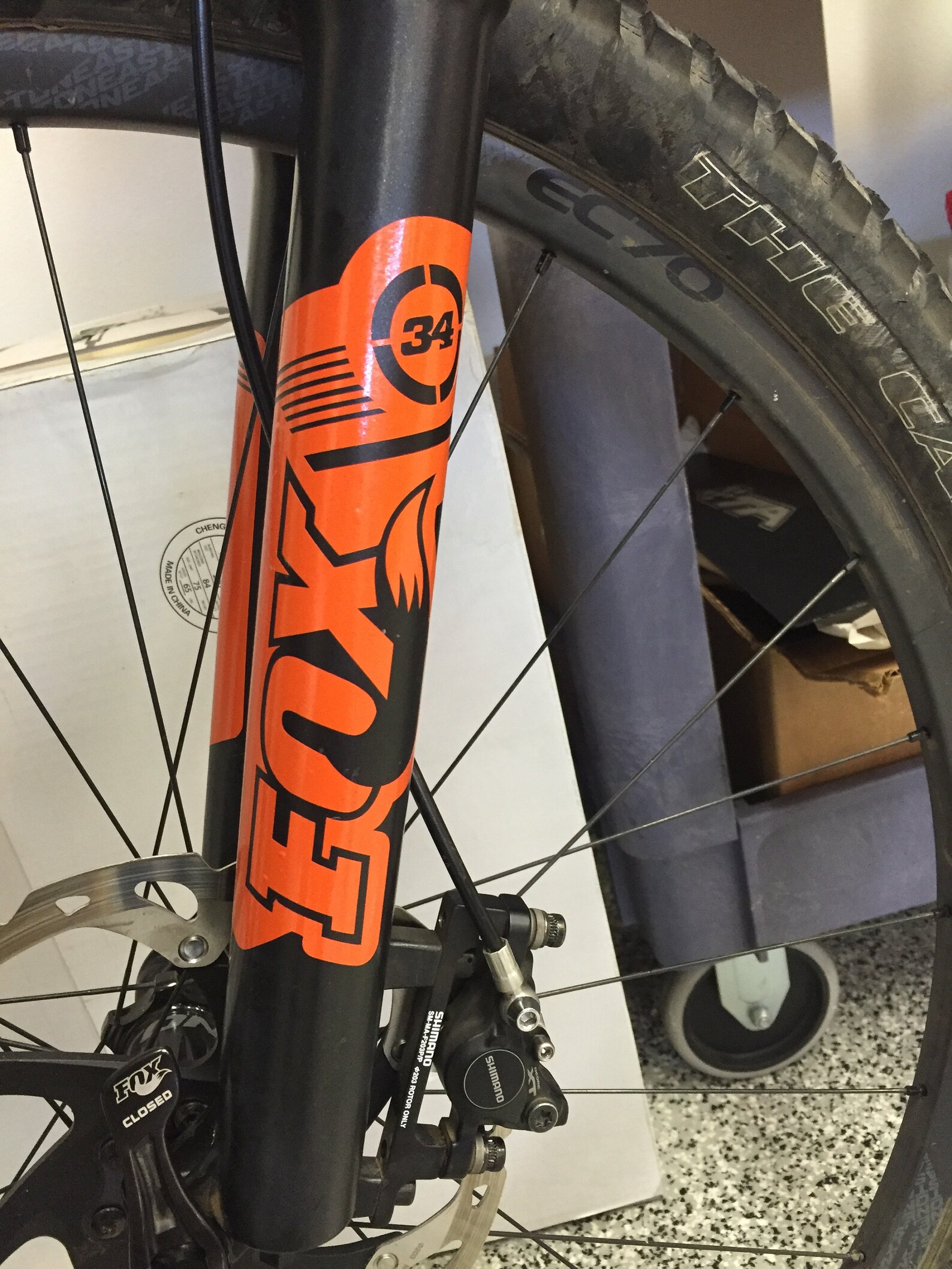Fox Factory Style Fork Decal for 34 Mountain Bike Suspension - Etsy