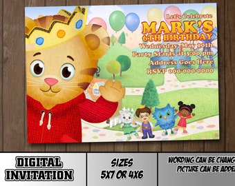 Daniel tiger invite | Etsy