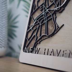 New Haven City Map - Etsy