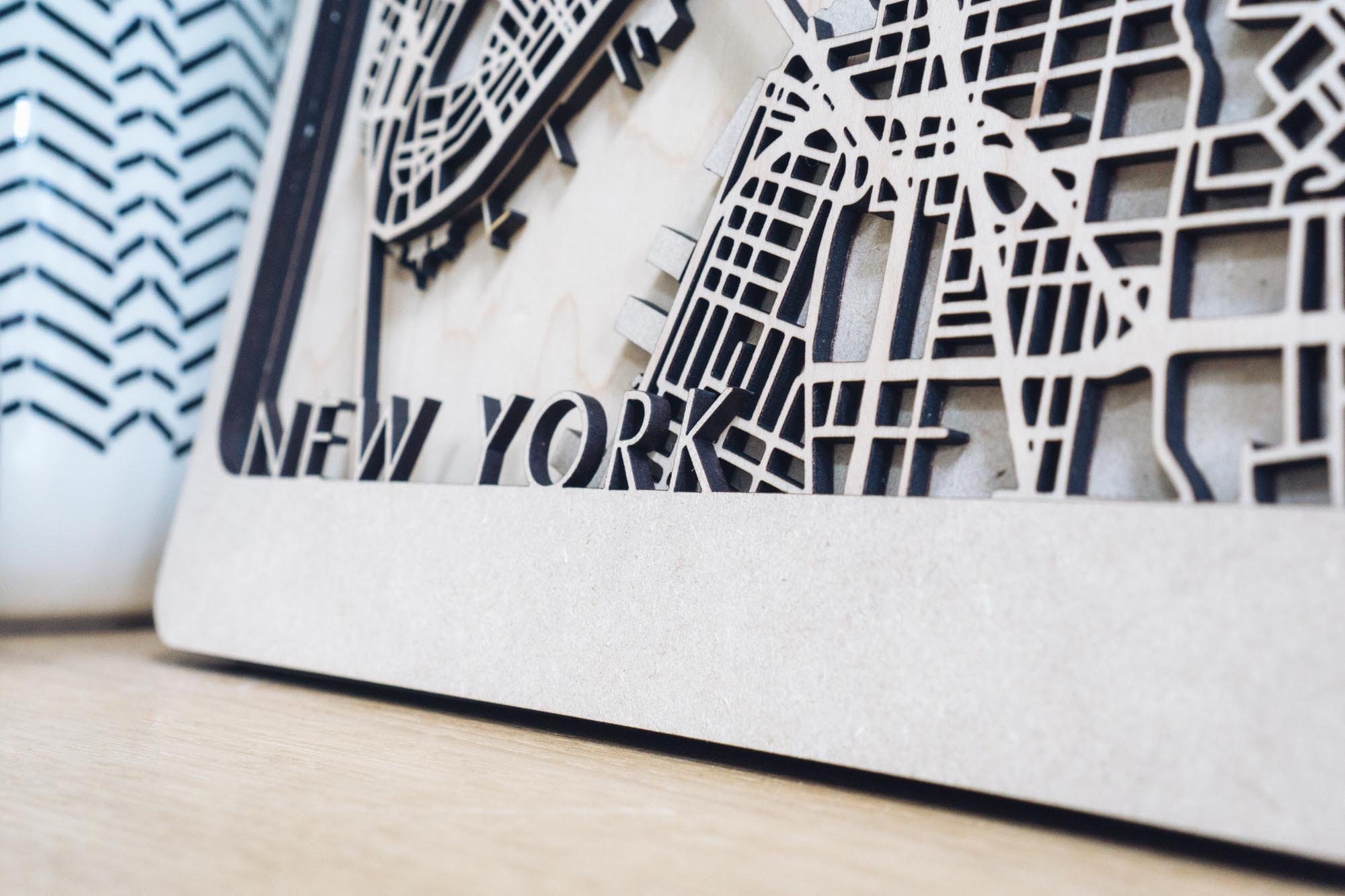 New York City Map - Etsy