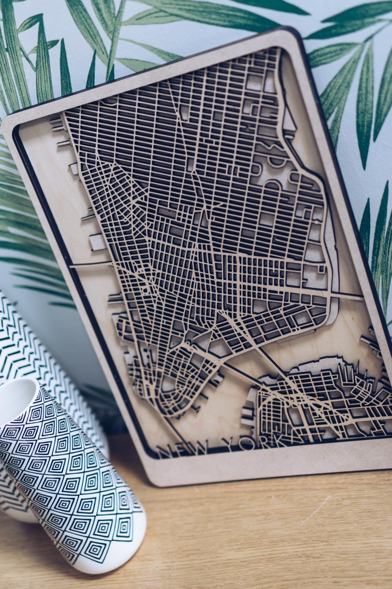 New York City Map - Etsy