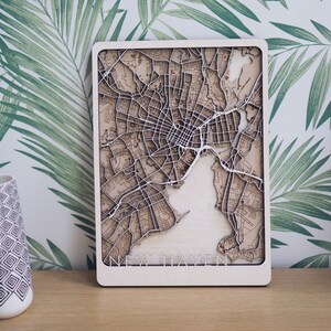 New Haven City Map - Etsy