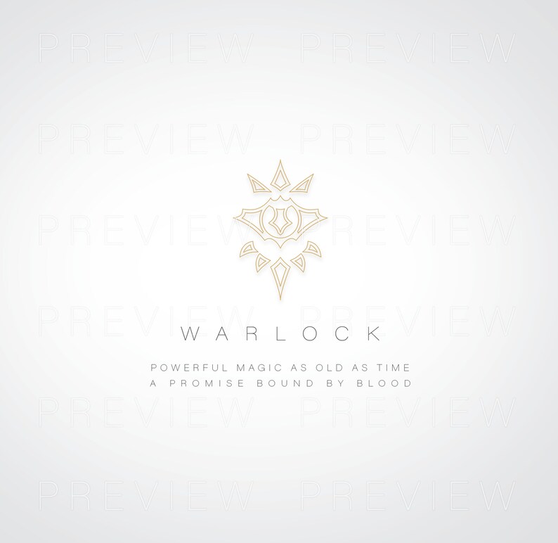 Warlock Tabletop RPG D&D Wallpaper Background for Desktop | Etsy