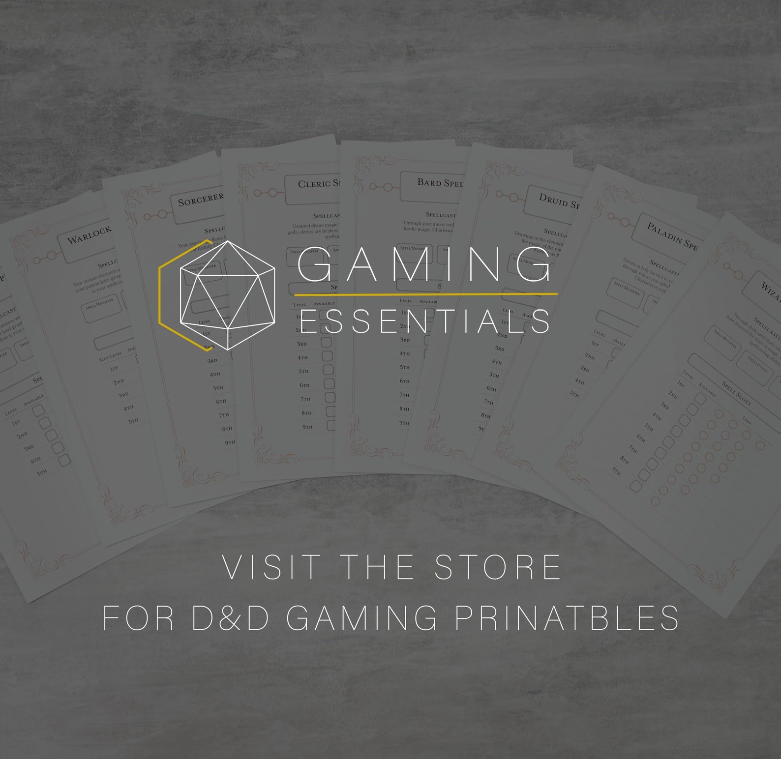 Warlock Tabletop RPG D&D Wallpaper Background for Desktop | Etsy