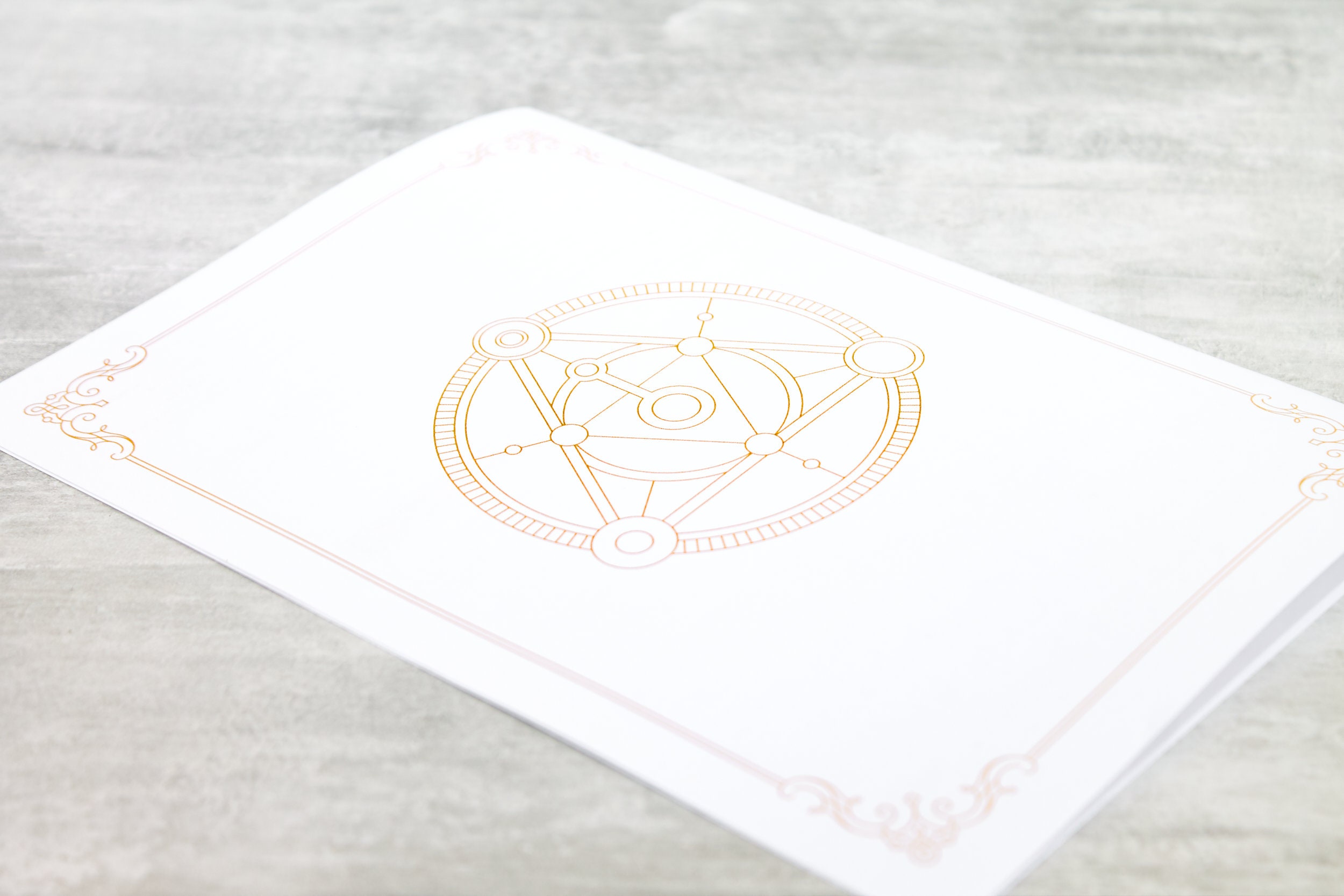 Wizard Spellbook Fillable PDF A5 Folded Booklet D&D | Etsy