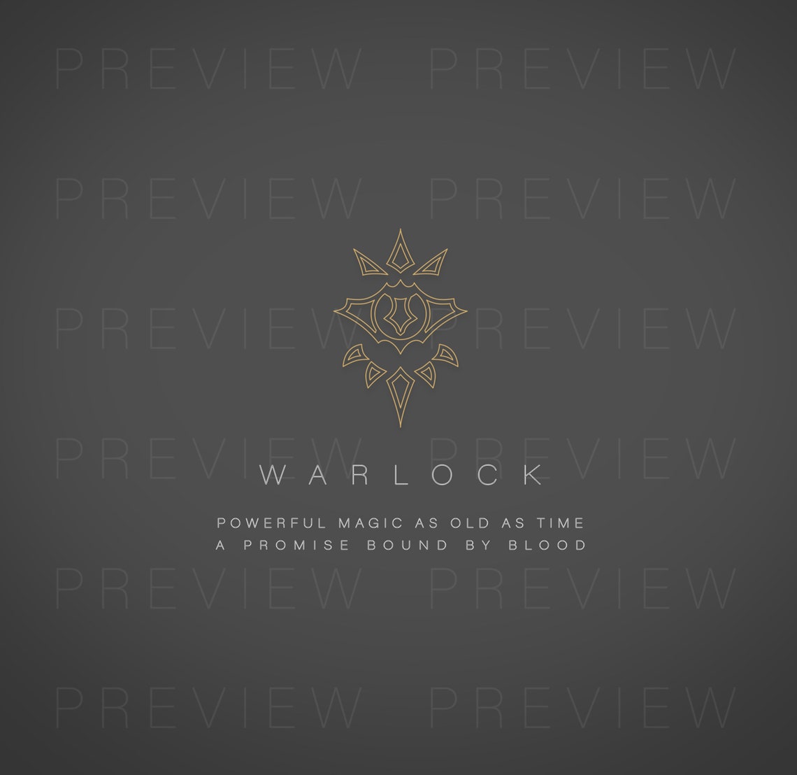 Warlock Tabletop RPG D&D Wallpaper Background for Desktop | Etsy
