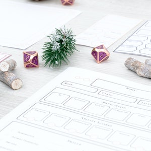 Mini Dungeon Master Resource Chest Christmas Gift for D&D Fillable PDF ...