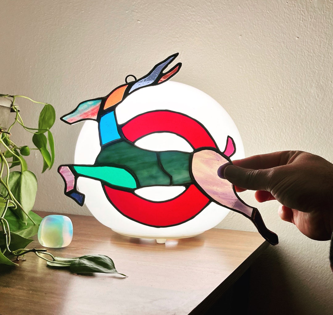 Phish Stained Glass Antelope - Etsy