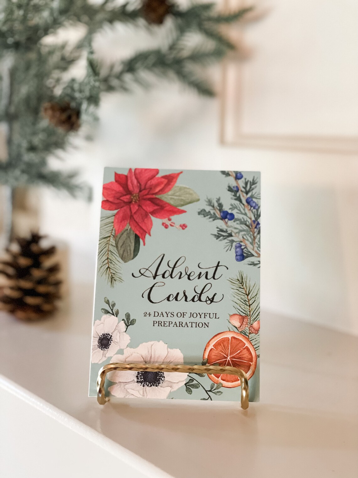 DIGITAL DOWNLOAD Advent Cards printable Option Read on - Etsy