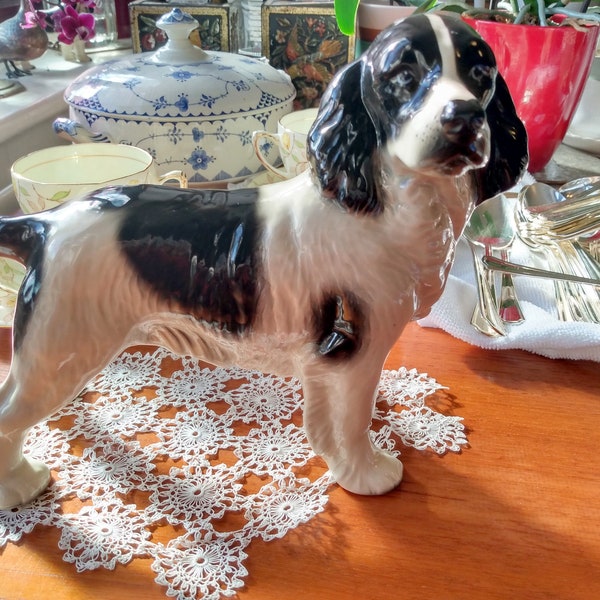 Spaniel Figurine - Etsy