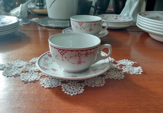Furnivals Denmark Cup and Saucer in the Iconic Pattern in a - Etsy