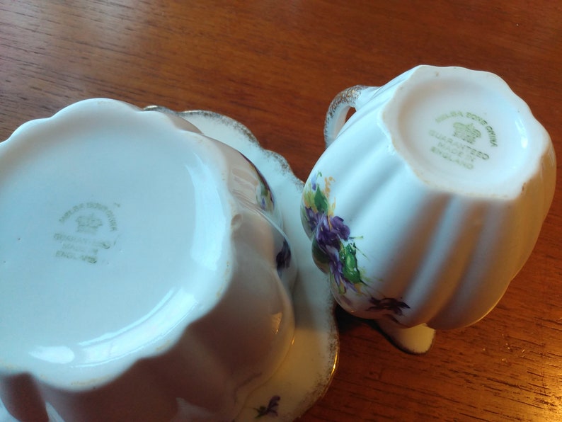 Antique Melba Bone China in Floral Spring Pattern.made by Mayer ...