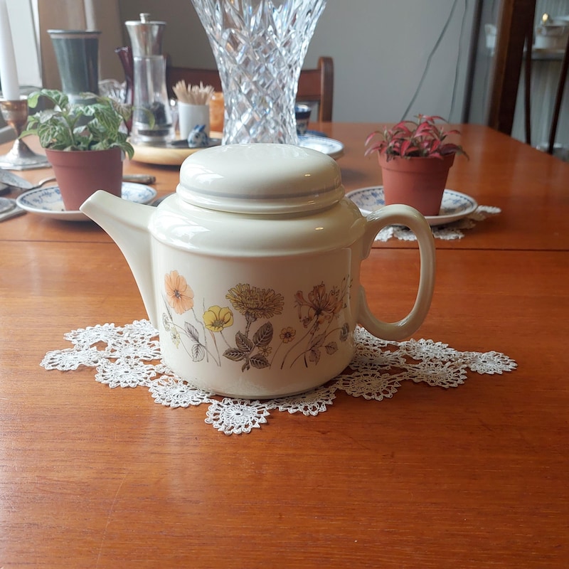 Meakin Teapot - Etsy