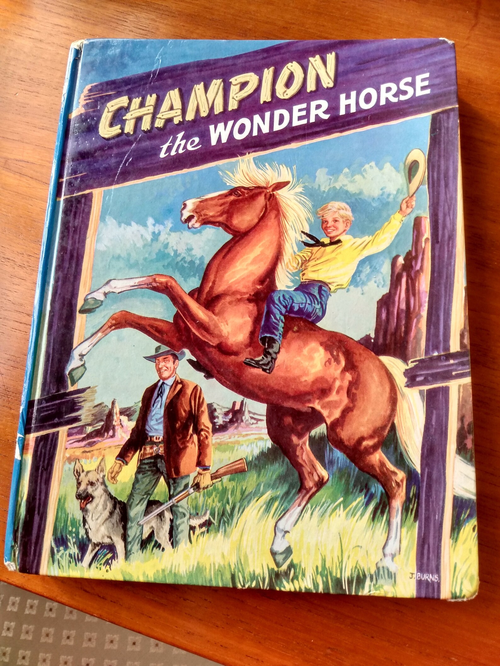 Vintage 1958 Champion the Wonder Horse.Amazing Action packed | Etsy