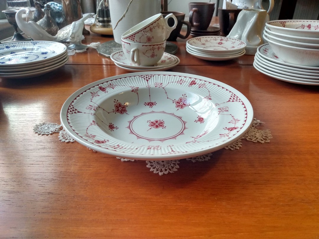 Furnivals Vintage Denmark Soup Bowl in the Iconic Pattern in Rare ...