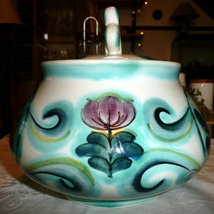 Vintage Hand Painted Russian Ceramic Soup Tureen Including - Etsy